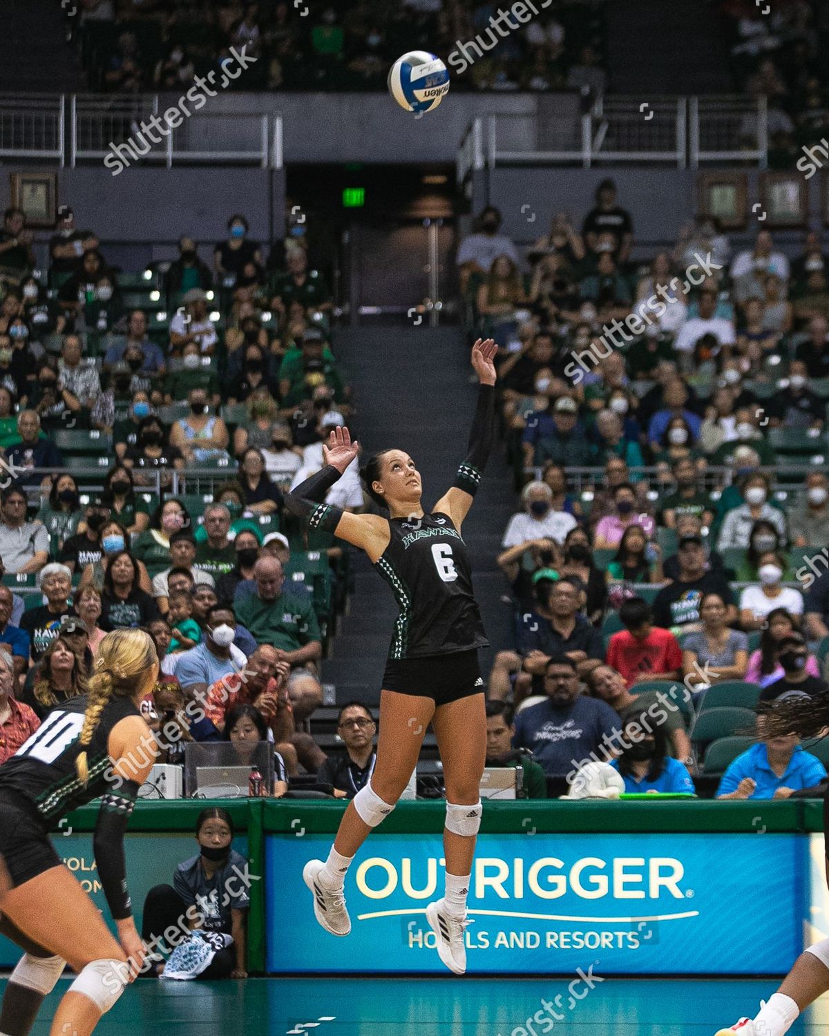 Hawaii Outside Hitter Riley Wagoner 6 Editorial Stock Photo - Stock ...