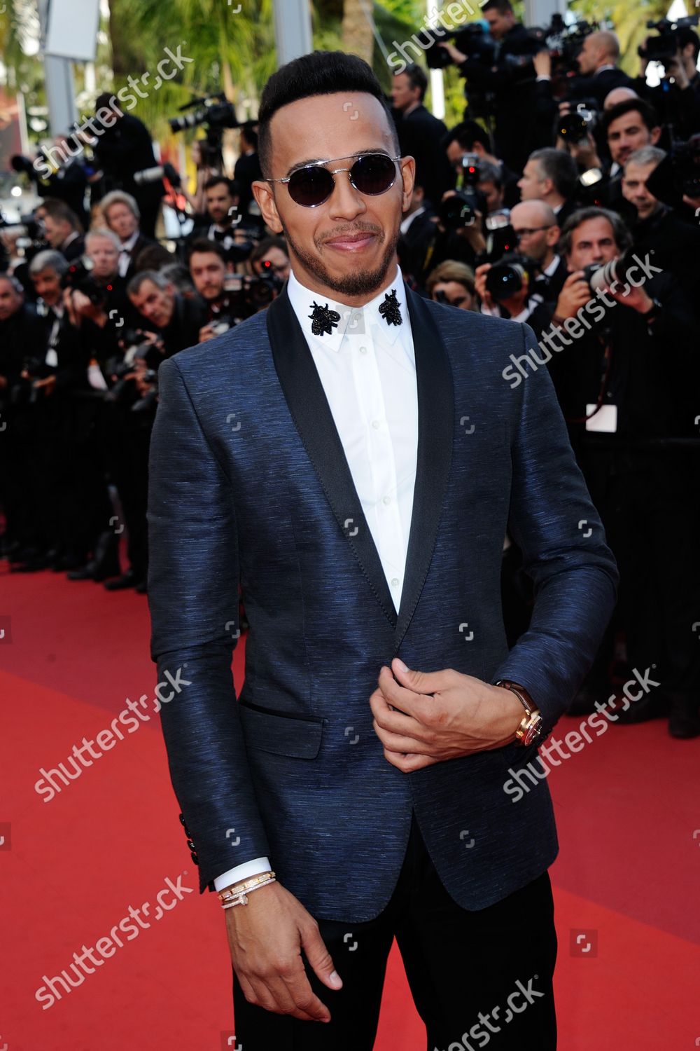 Lewis Hamilton Attending La Fille Inconnue Editorial Stock Photo ...