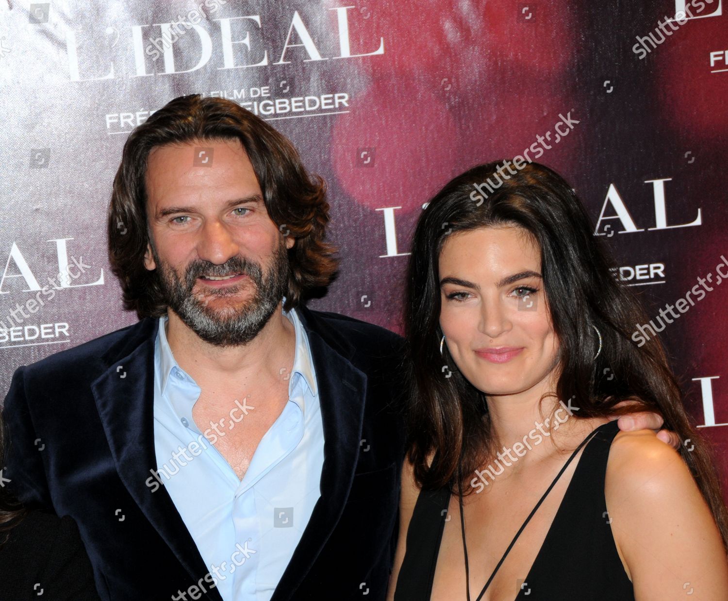 Frederic Beigbeder His Wife Lara Micheli Editorial Stock Photo - Stock Image | Shutterstock