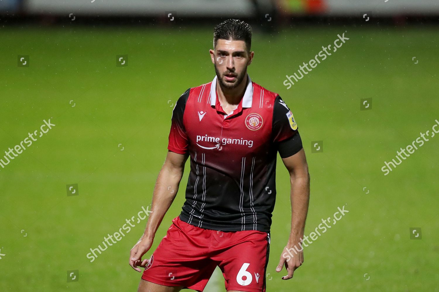 Dan Sweeney Stevenage During Stevenage Vs Editorial Stock Photo - Stock ...