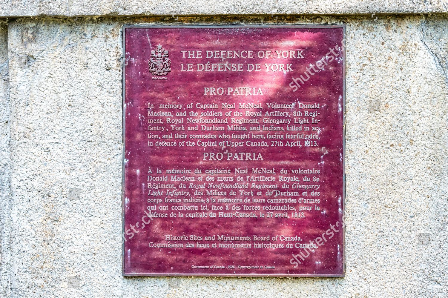 Historic Plaque Honoring Soldiers Falling During Editorial Stock Photo ...