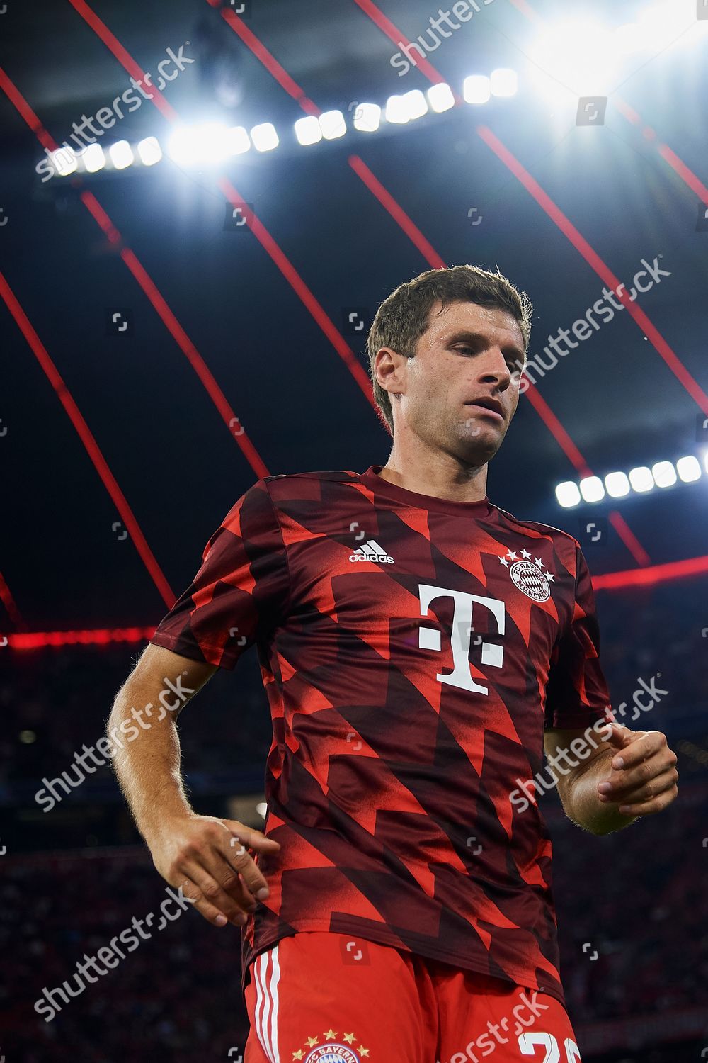 Thomas Muller Second Striker Bayern Munich Editorial Stock Photo ...