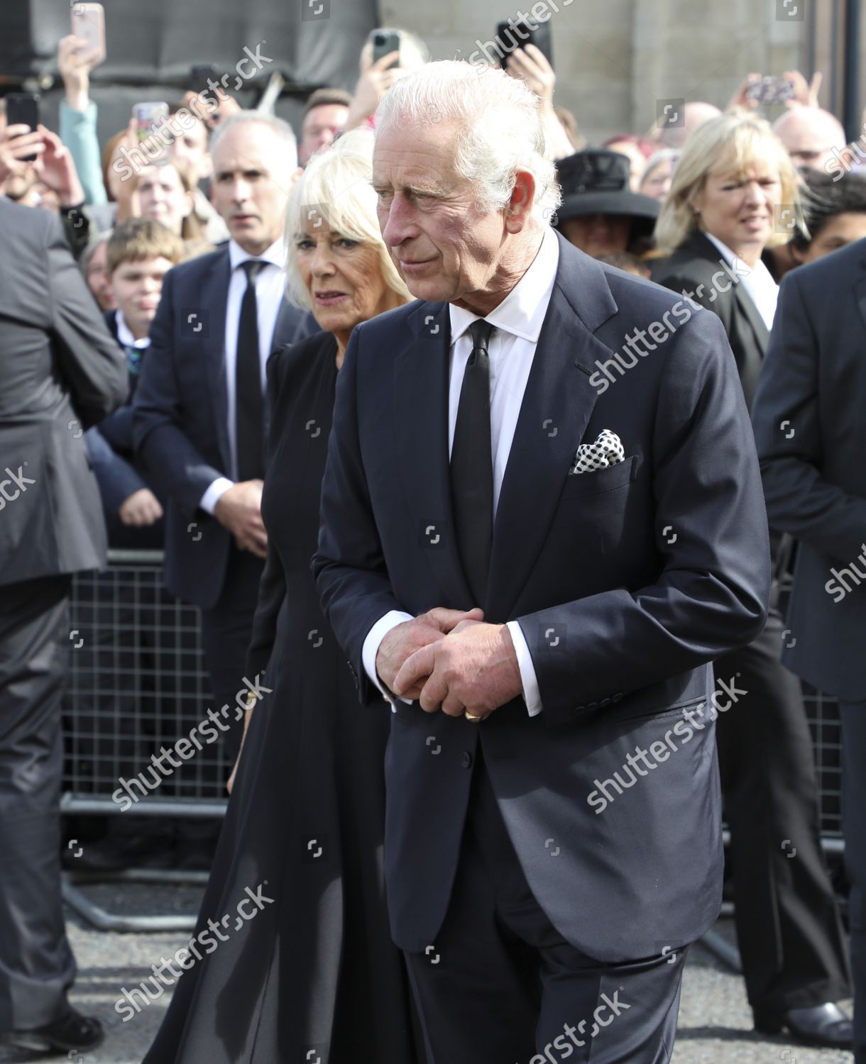 Hrh King Charles Iii Camilla Queen Editorial Stock Photo - Stock Image ...