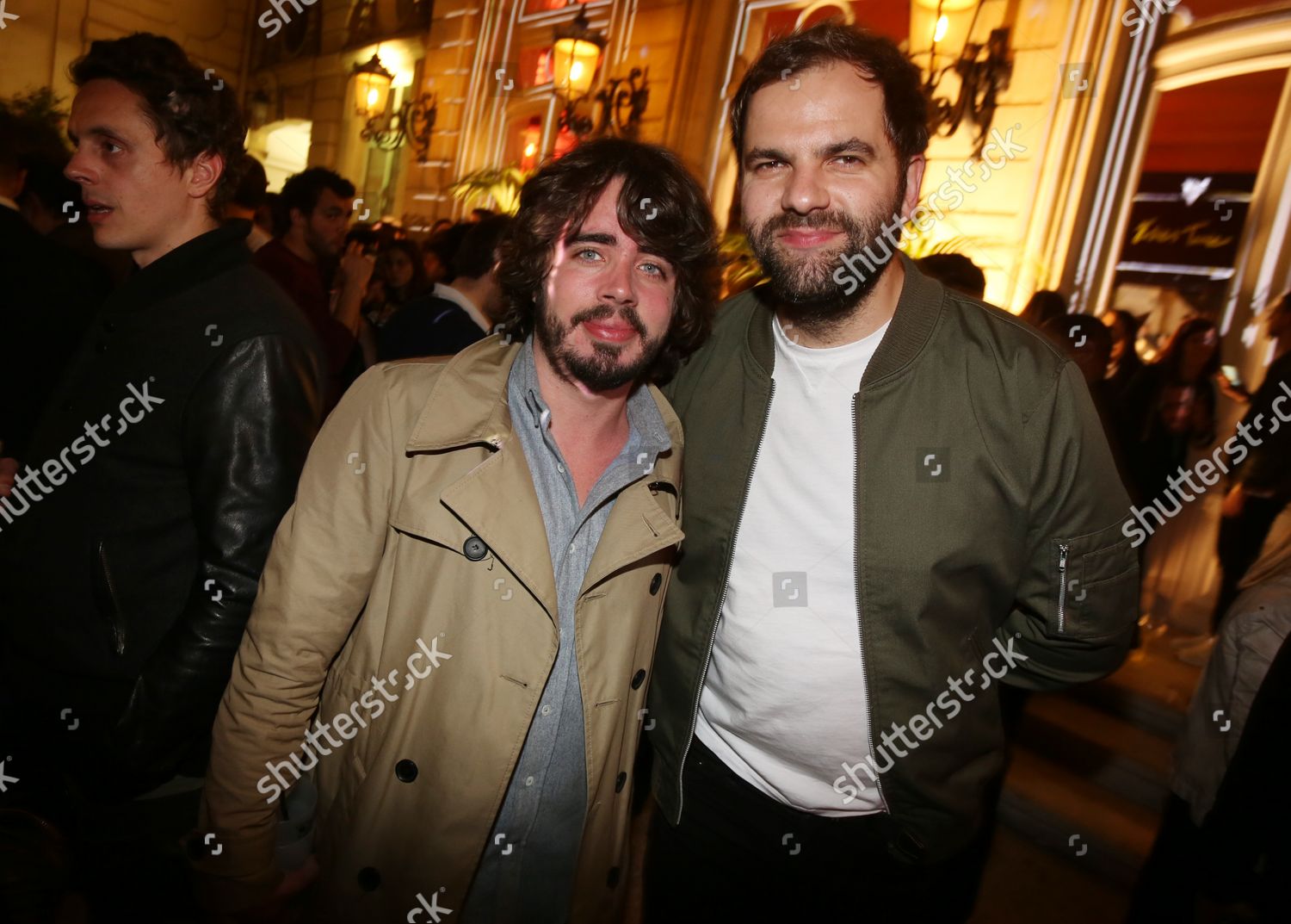 Eric Metzger Quentin Margot Attending Villa Editorial Stock Photo ...