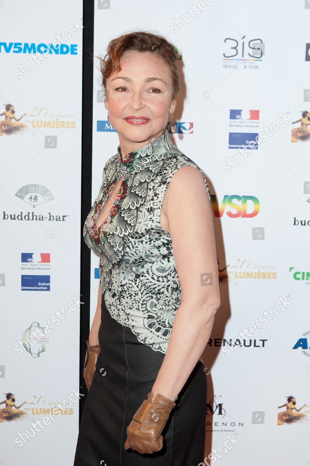 Catherine Frot Attending 21th Ceremony Lumieres Editorial Stock Photo ...