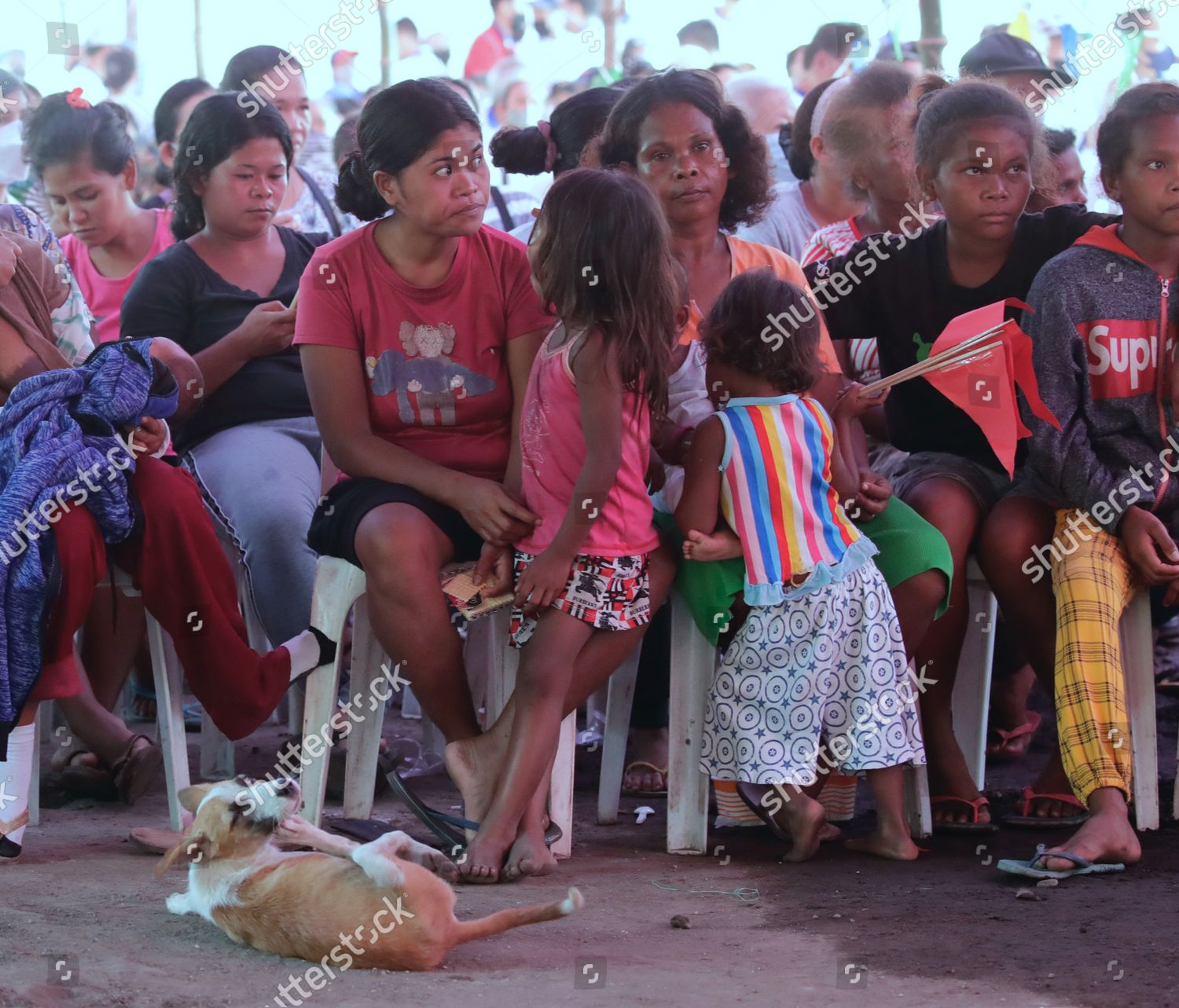 Filipinos Indigenous Aeta Tribes Consultation Meeting Editorial Stock Photo - Stock Image ...