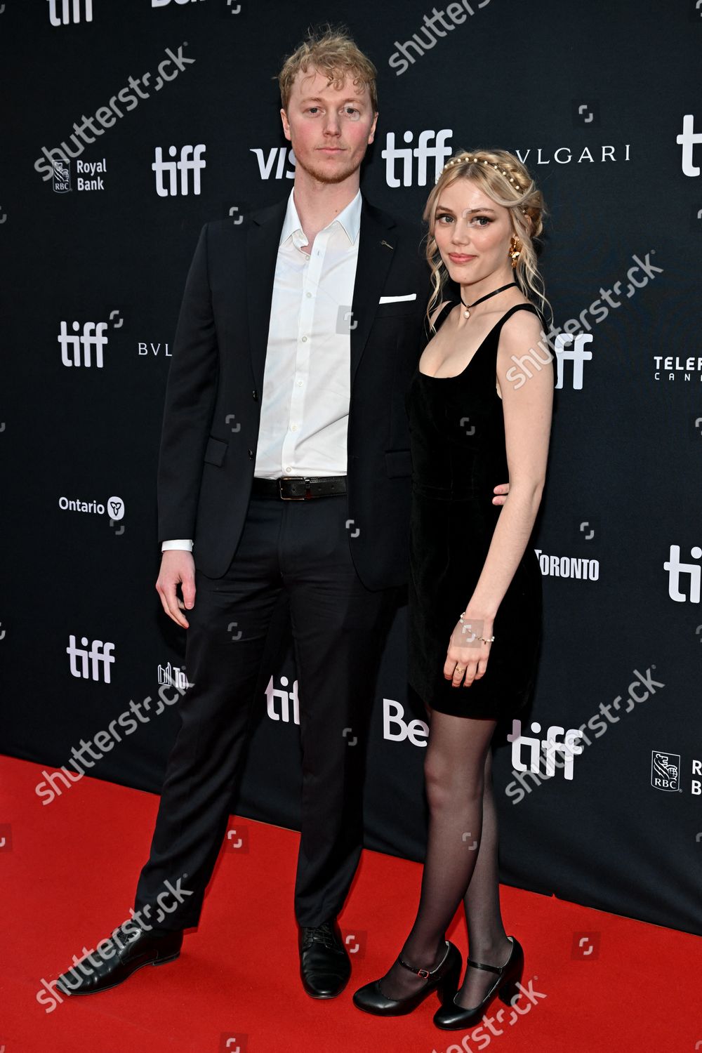 Ash Hebden Grace Van Dien Attends Editorial Stock Photo - Stock Image ...