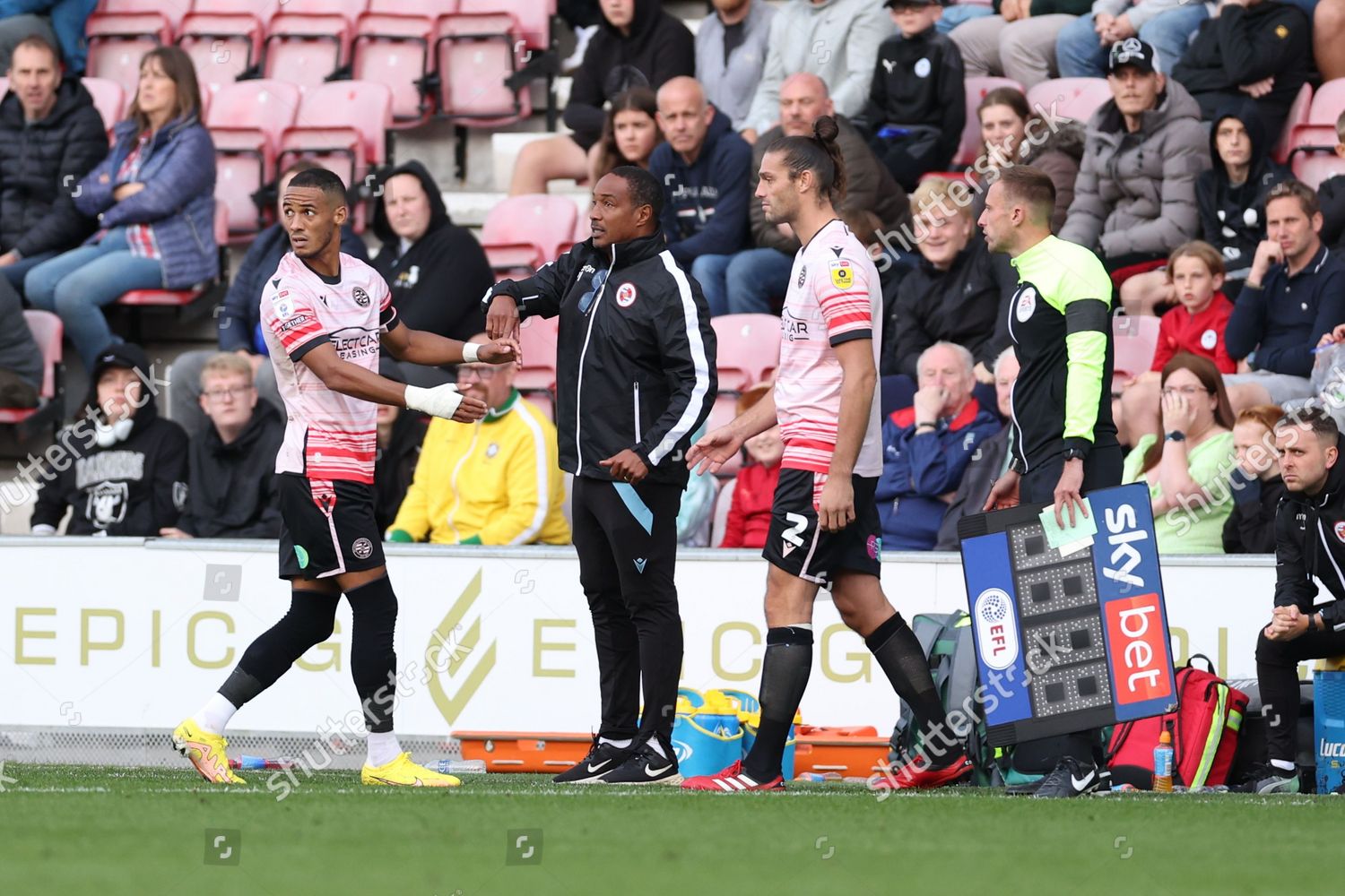 Tom Ince Reading Paul Ince Manager Editorial Stock Photo - Stock Image ...
