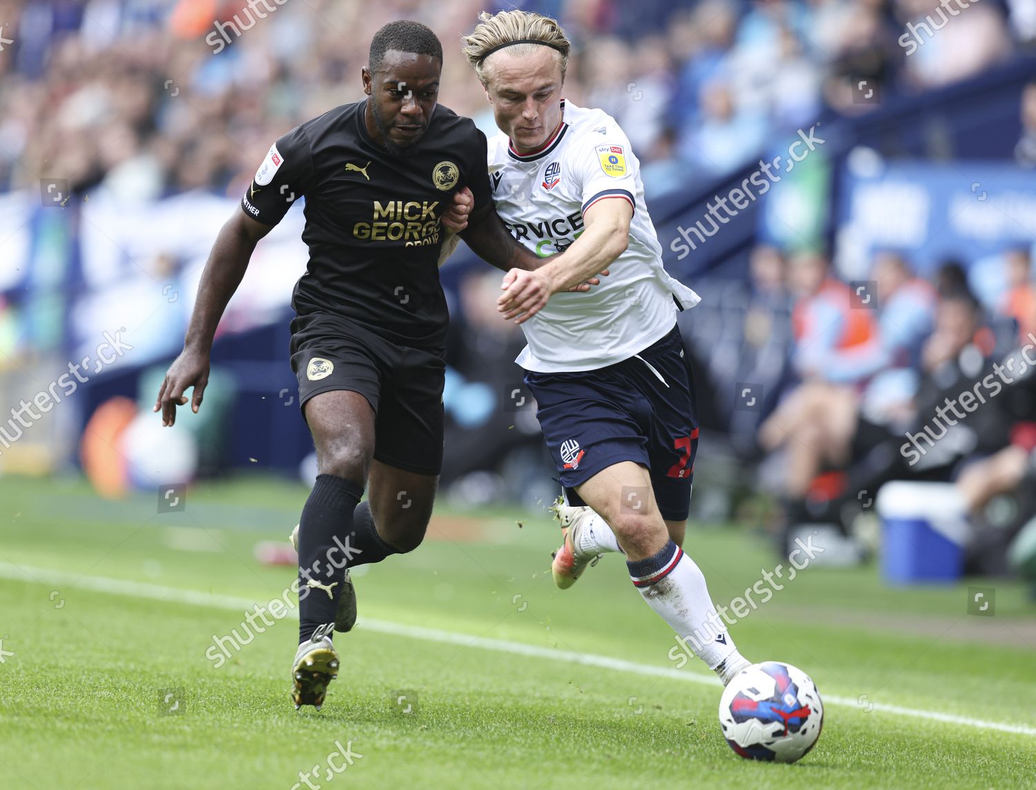 Jeando Fuchs Peterborough United Kyle Dempsey Editorial Stock Photo ...