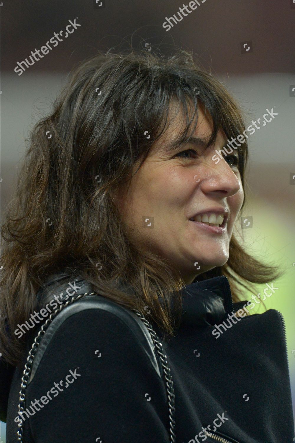 Tv Anchor Estelle Denis During French Editorial Stock Photo - Stock ...