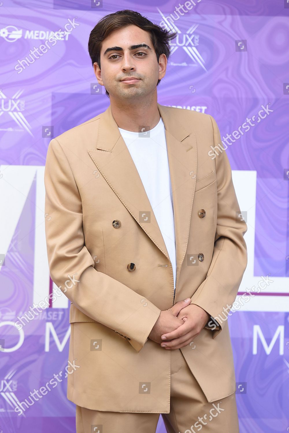 Giovanni Nasta During Photocall Mediaset Tv Editorial Stock Photo ...