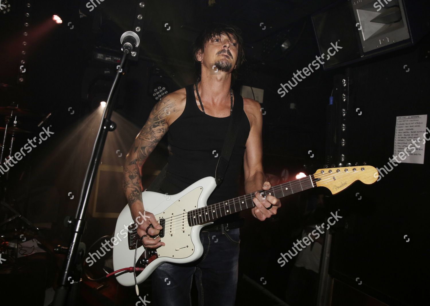 Cyril Shaka Shaka Ponk Guitarist Attending Editorial Stock Photo ...