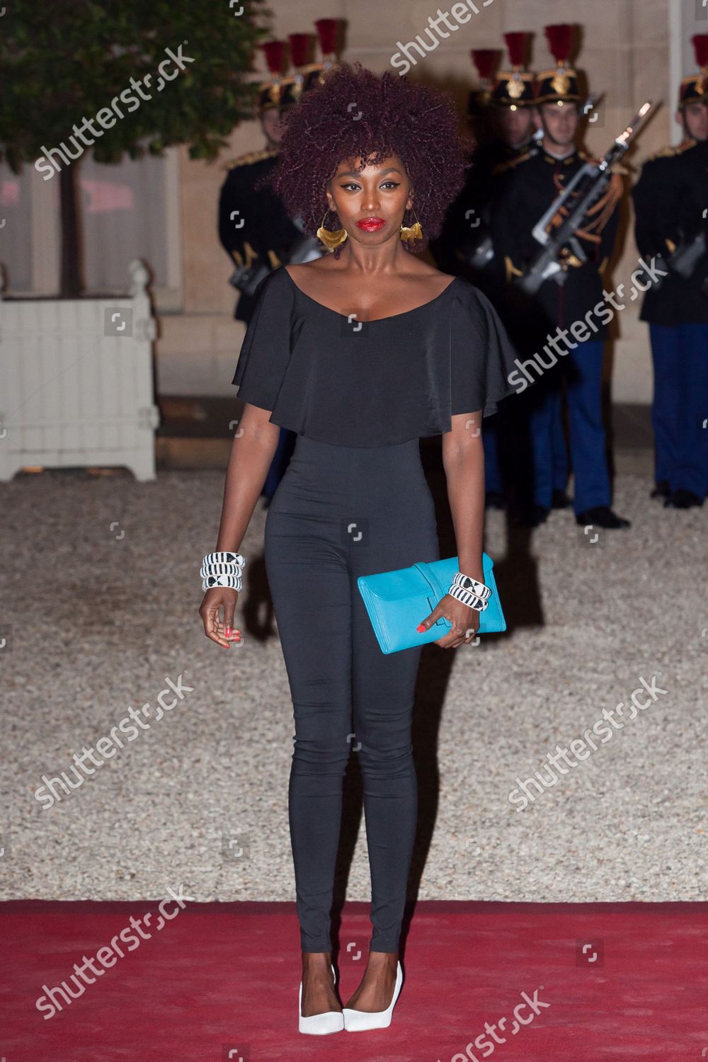 Malianfrench Singer Model Inna Modja Arriving Editorial Stock Photo ...