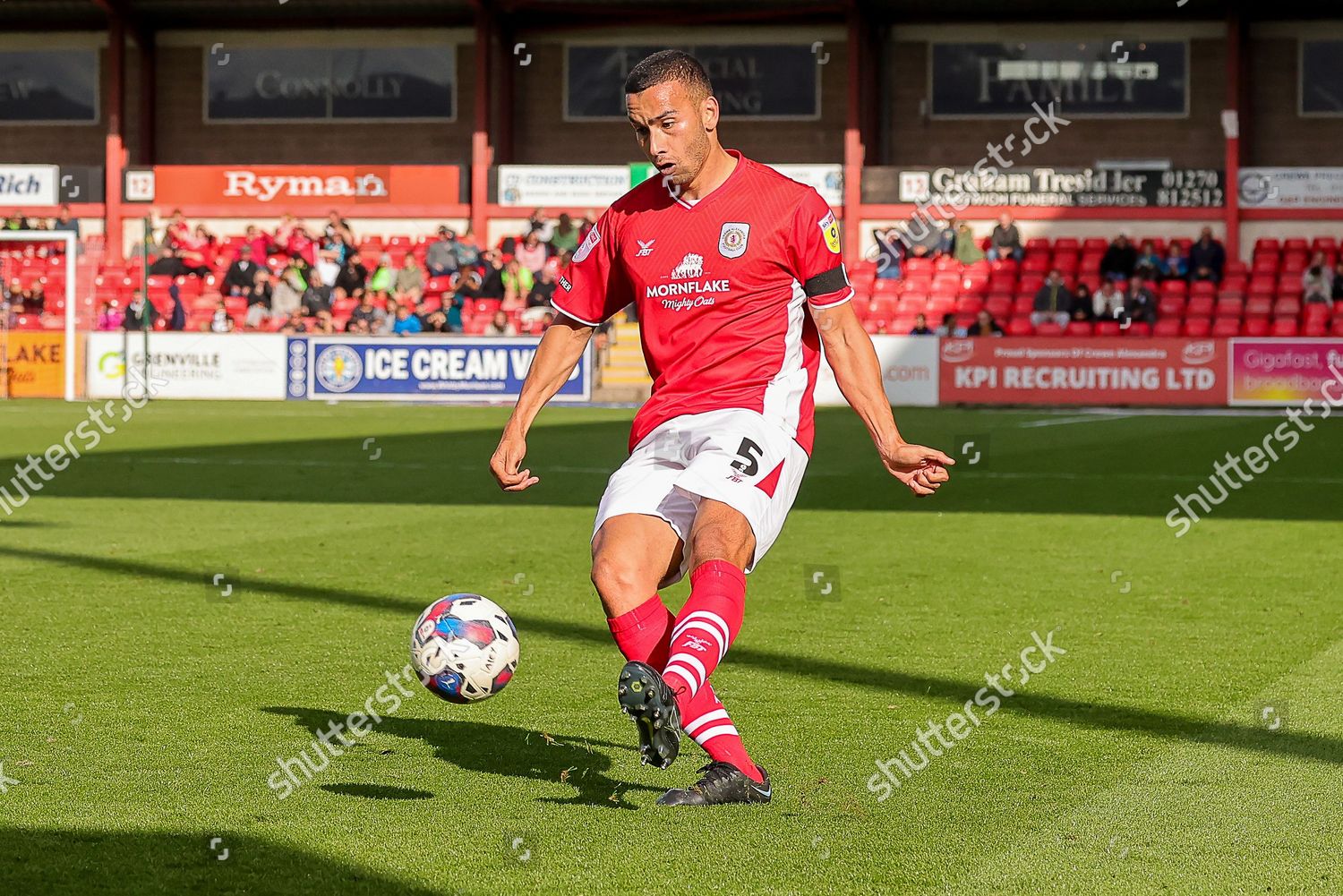 Crewe Alexandra Defender Rod Mcdonald 5 Editorial Stock Photo - Stock ...