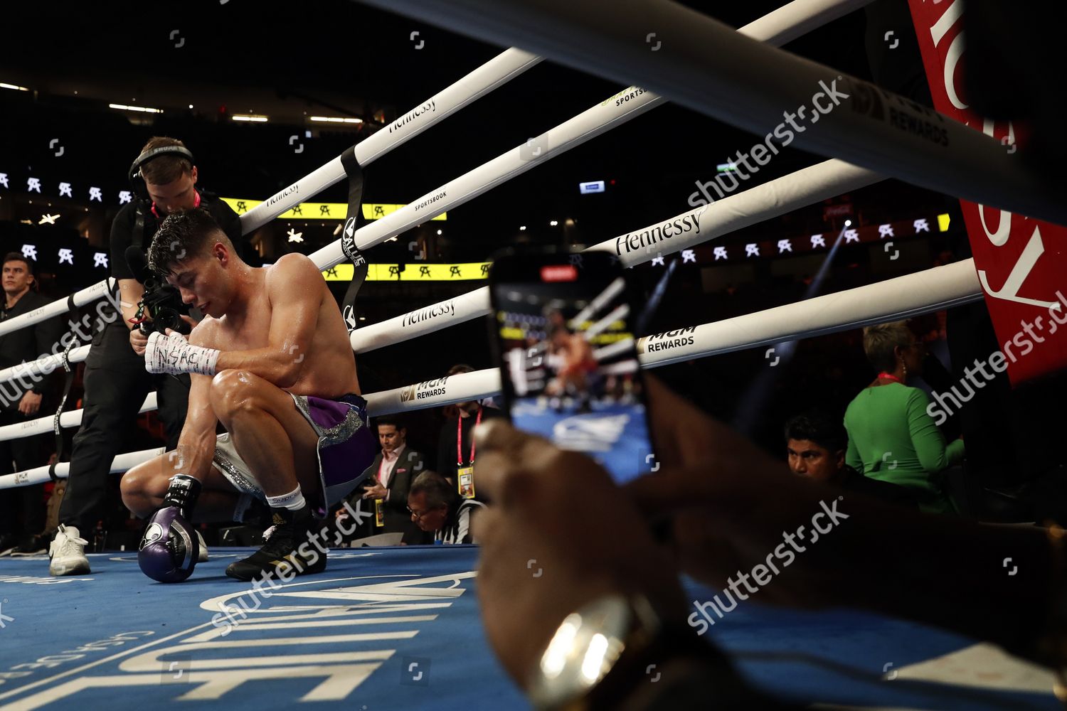 Us Boxer Marc Castro Reacts After Editorial Stock Photo - Stock Image ...