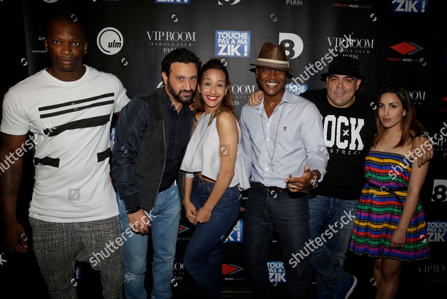 Singuila Cyril Hanouna Cheraze Kevin Lyttle Editorial Stock Photo ...