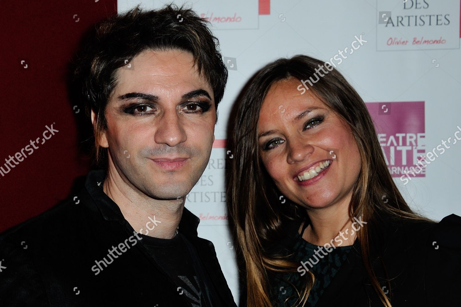 Mikelangelo Loconte Et Sa Compagne Assistent Editorial Stock Photo ...