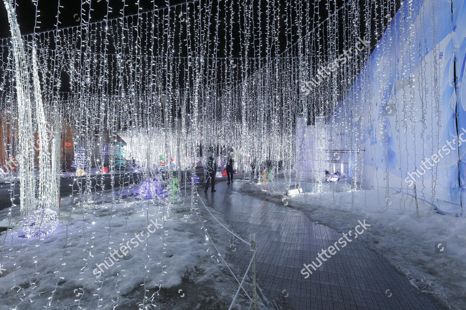 Illumination Light Show City Laval Province Editorial Stock Photo ...