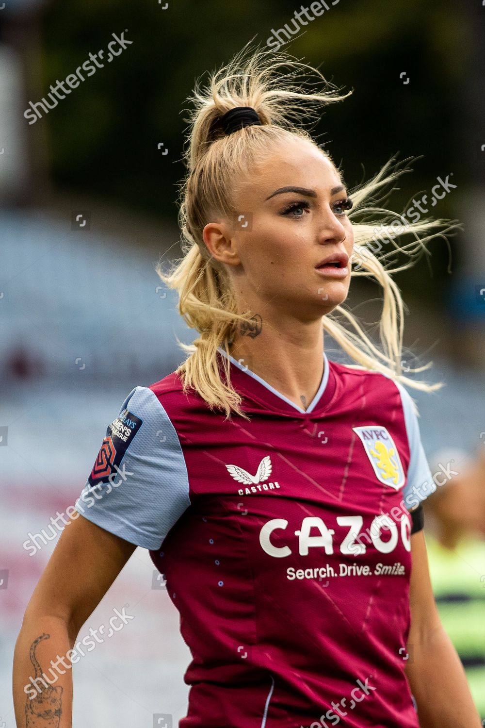 Alisha Lehmann Aston Villa Women 7 Editorial Stock Photo - Stock Image ...