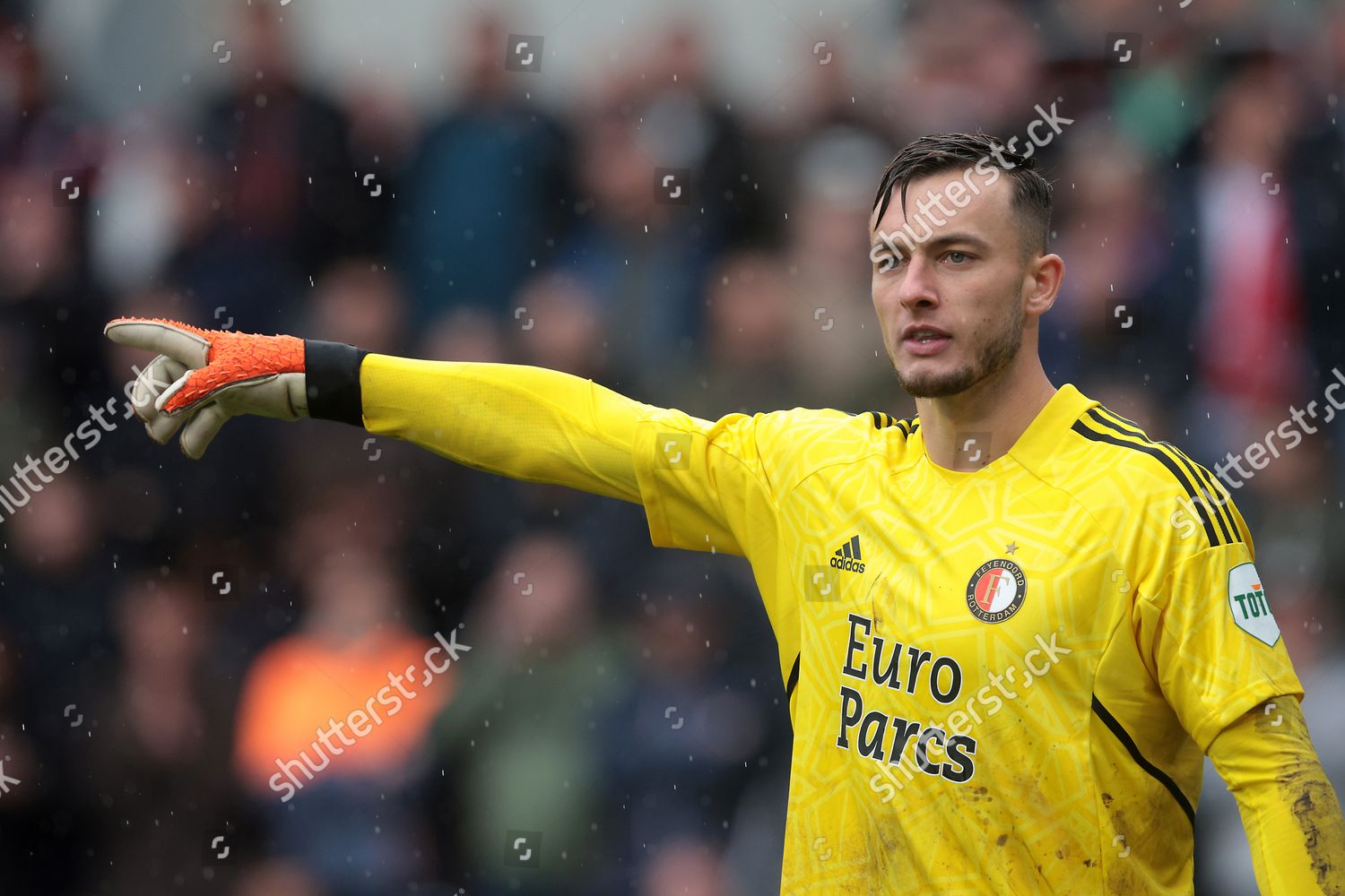 Eindhoven Feyenoord Goalkeeper Justin Bijlow During Editorial Stock ...