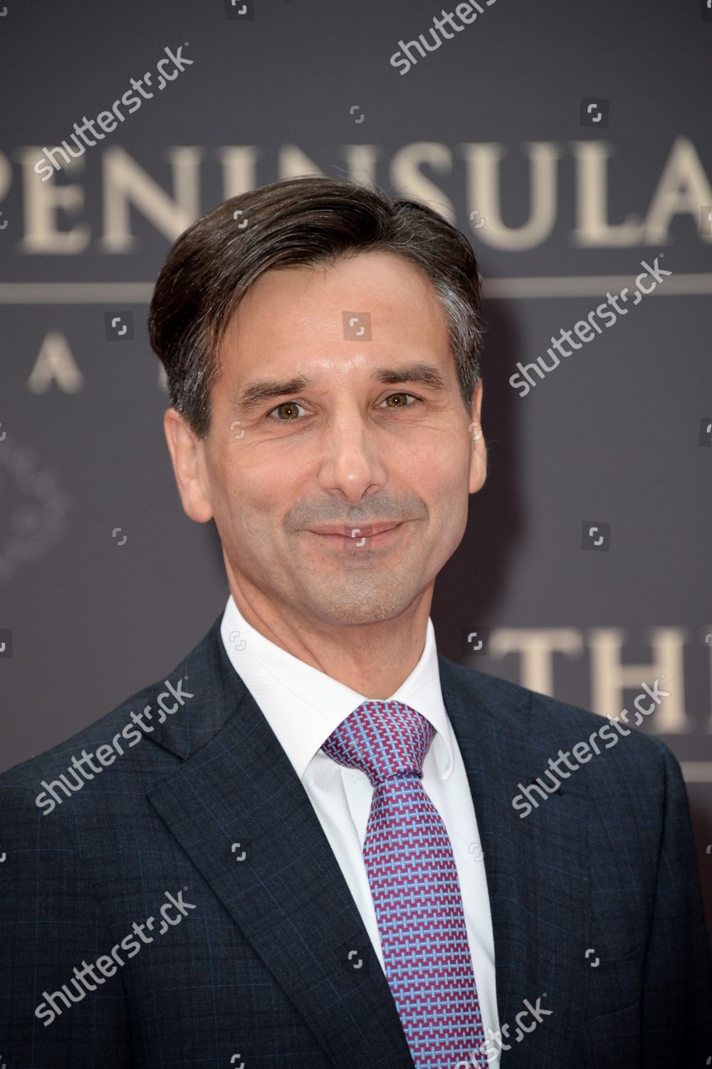 Nicolas Beliard Attending Peninsula Paris Photocall Editorial Stock ...