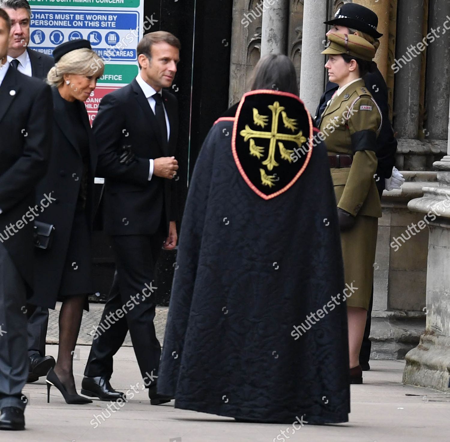 President Macron France State Funeral Her Editorial Stock Photo - Stock ...