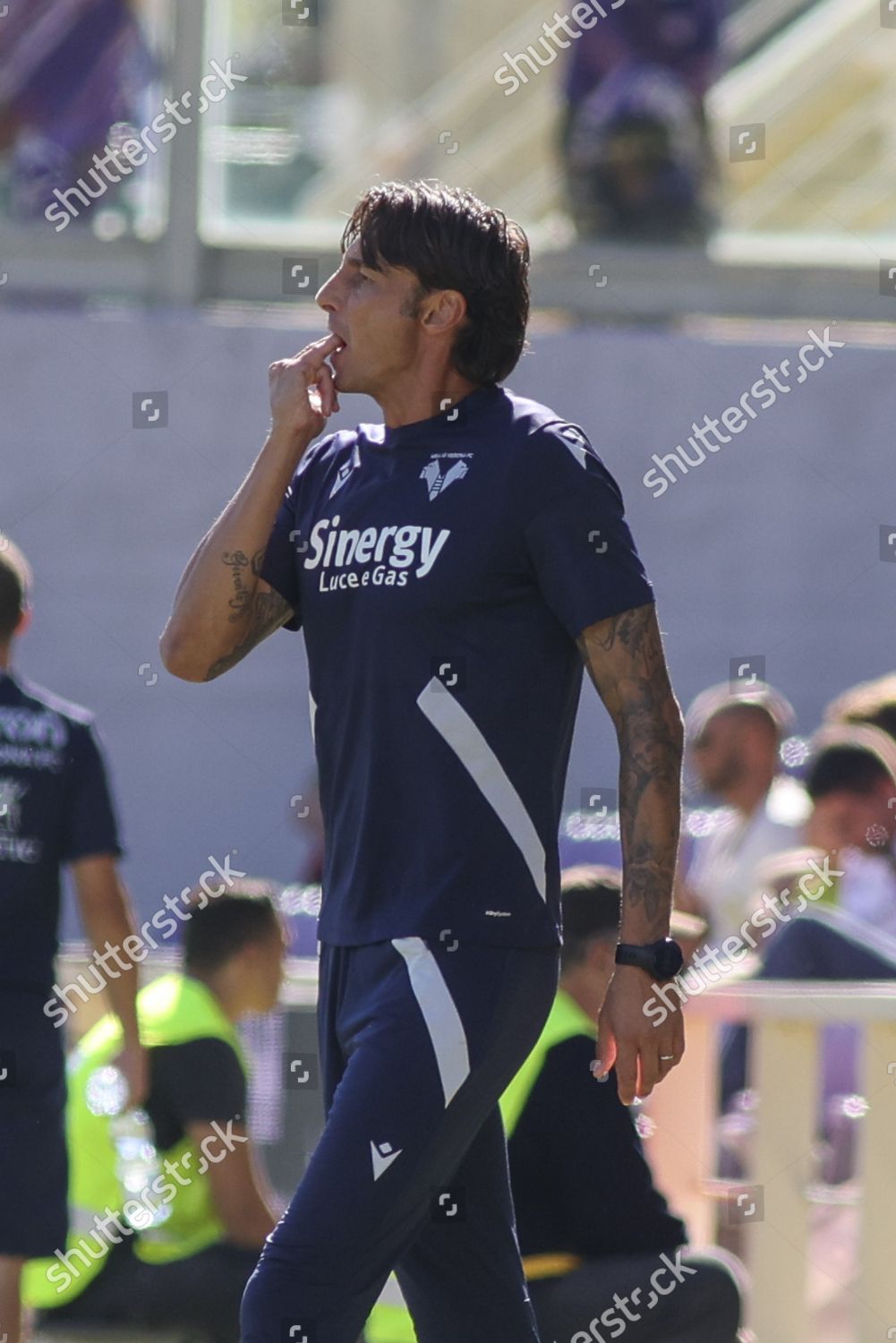 Gabriele Cioffi Head Coach Hellas Verona Editorial Stock Photo - Stock ...