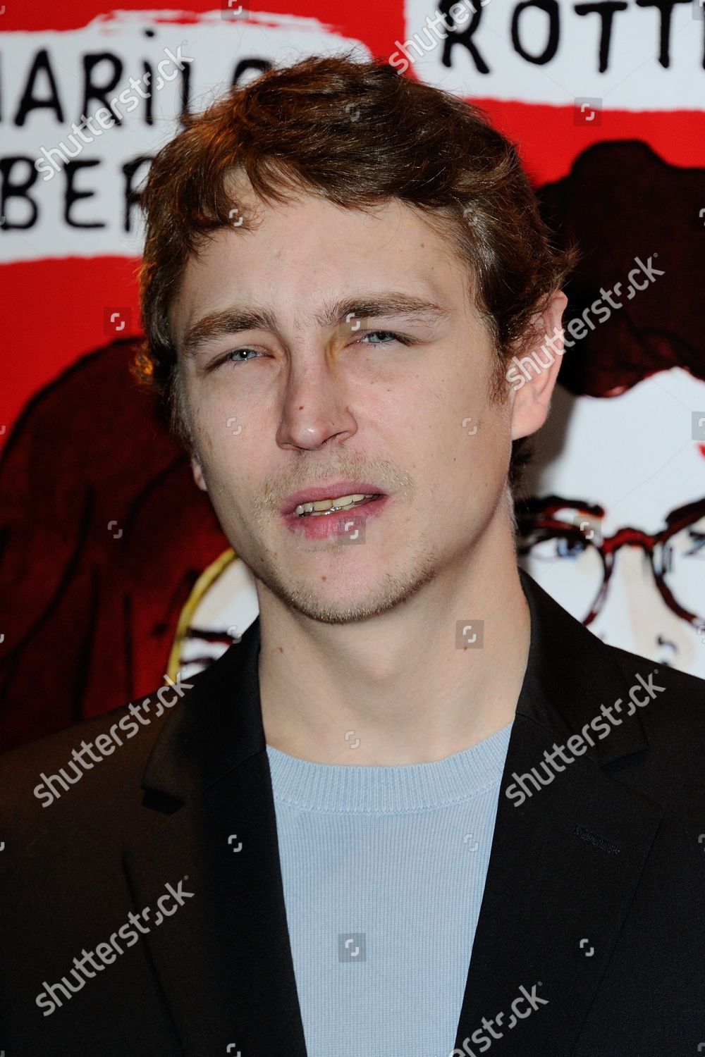 Vincent Rottiers Attending Valentin Valentin Premiere Editorial Stock ...
