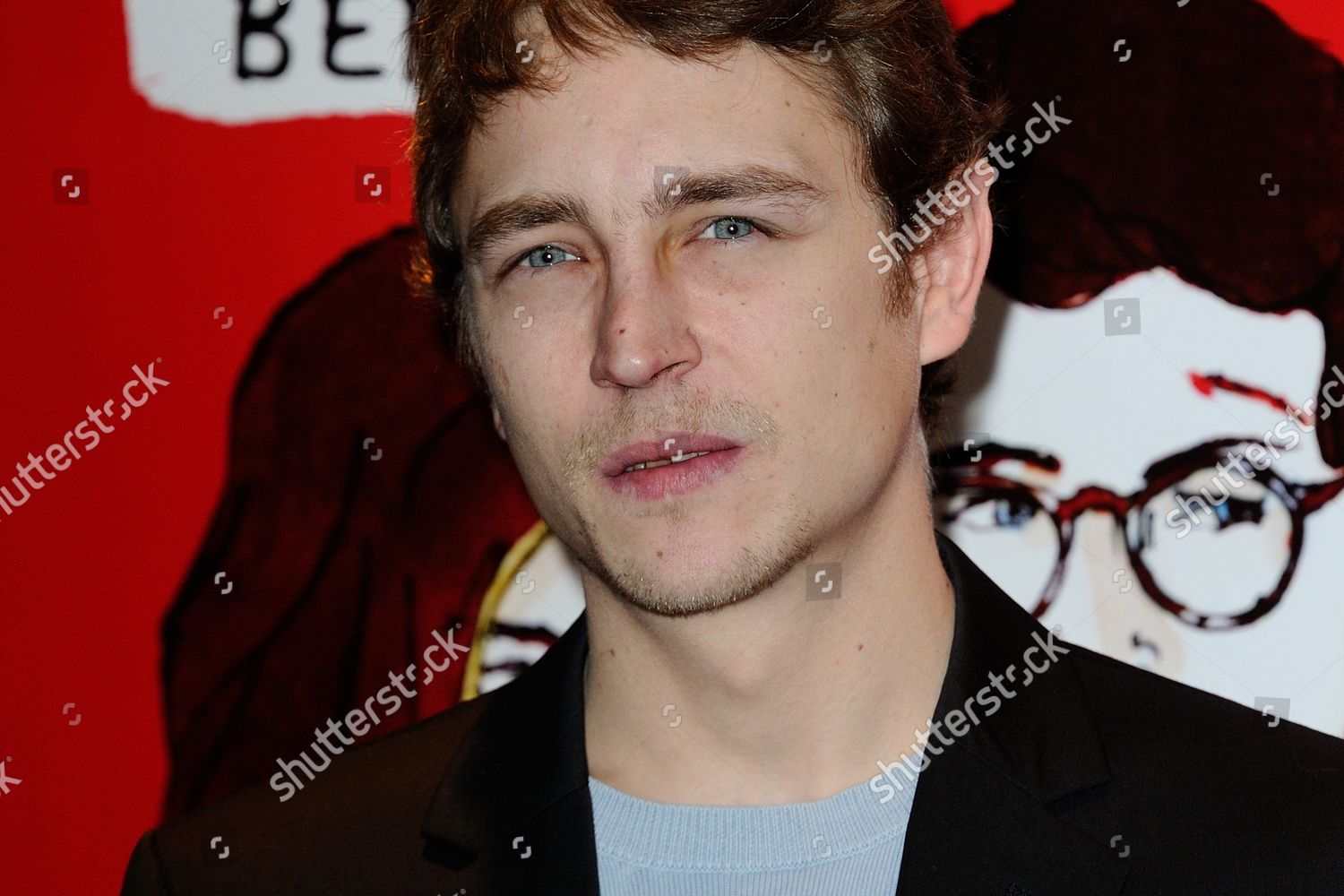 Vincent Rottiers Attending Valentin Valentin Premiere Editorial Stock ...