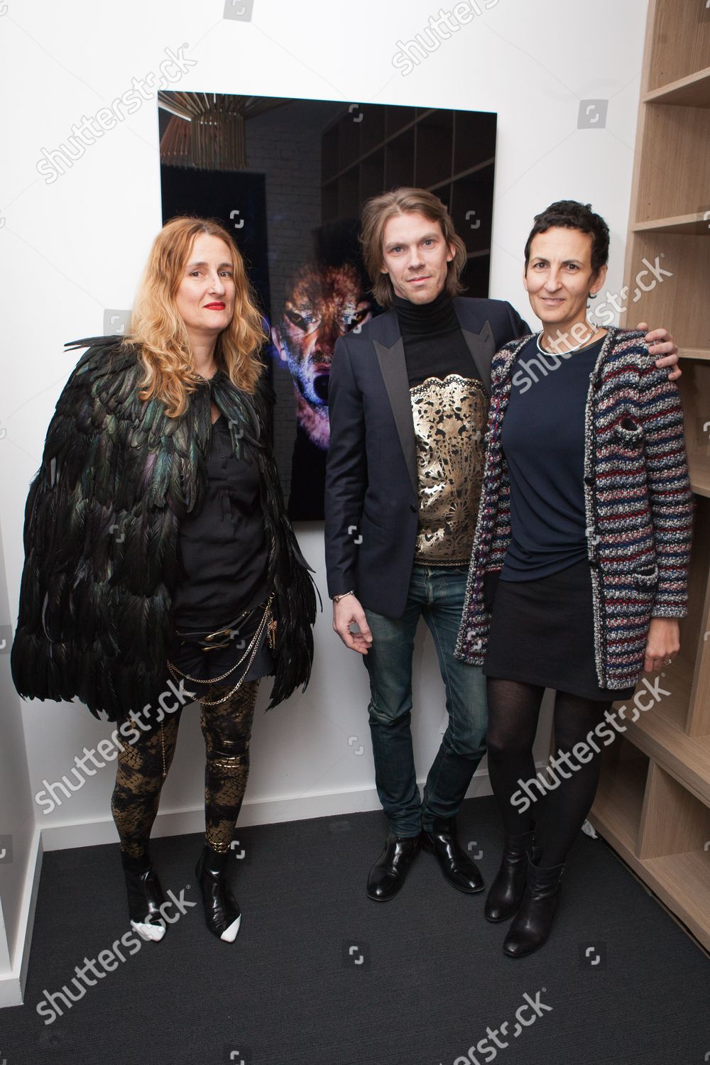 Stella Cadente Florian Claudel Attending Opening Editorial Stock Photo ...