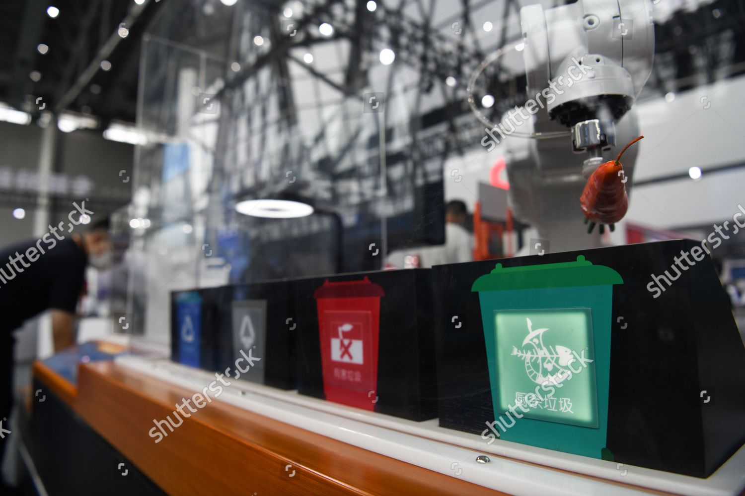Garbage Sorting Robot Displayed 2022 World Editorial Stock Photo ...