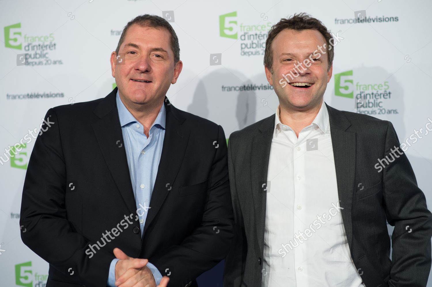 Yves Calvi Axel De Tarle Attend Editorial Stock Photo - Stock Image ...