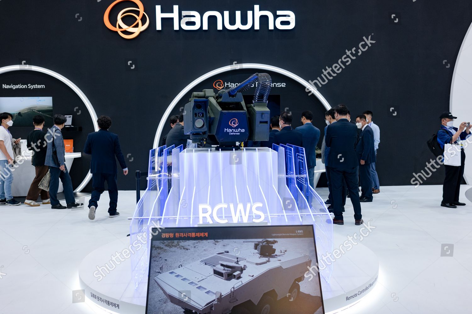 Hanwha Rcws Remote Controlled Weapon Station Editorial Stock Photo ...