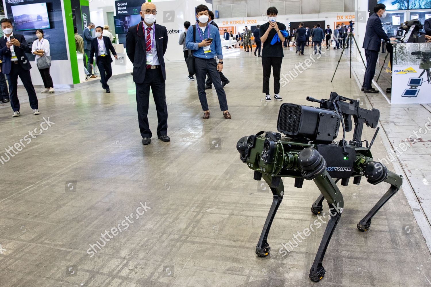 Ghost Robotics Vision 60 Exhibited During Editorial Stock Photo - Stock ...