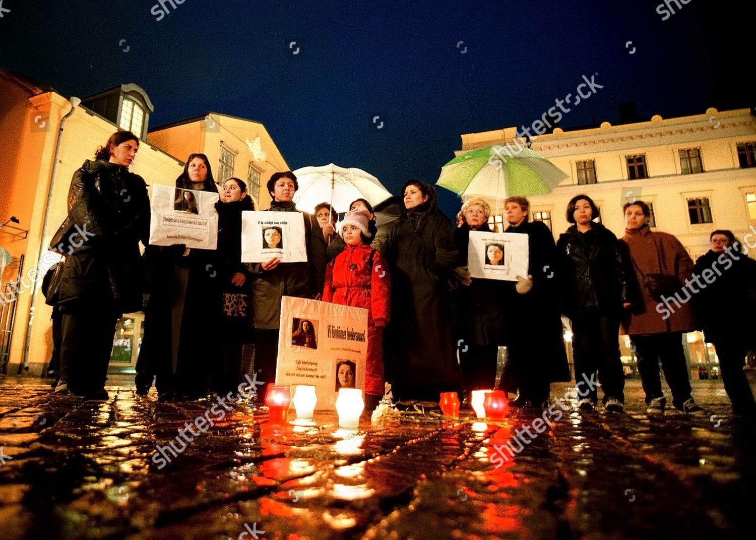 Memorial Fadime Here During Ceremony Stora Editorial Stock Photo ...