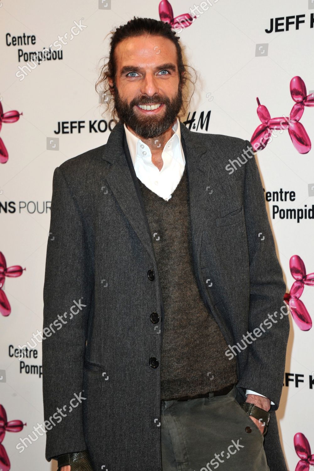 John Nollet Attending Jeff Koons Hm Editorial Stock Photo - Stock Image ...