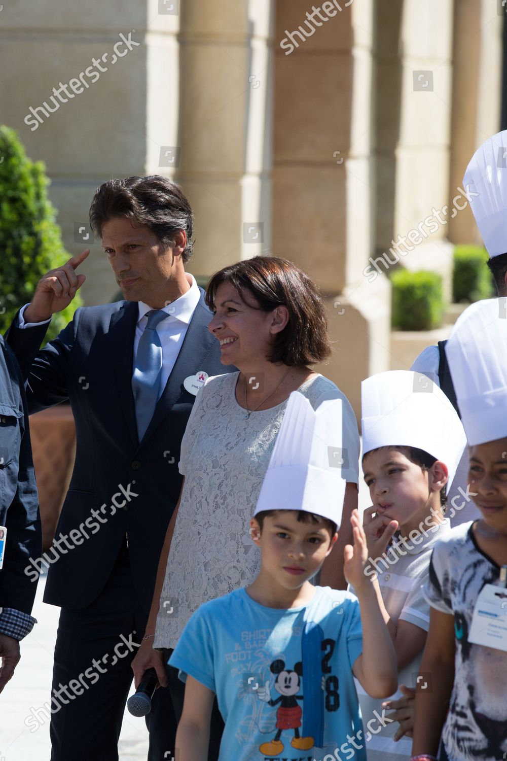 Mayor Paris Anne Hidalgo Philippe Gas Editorial Stock Photo - Stock ...
