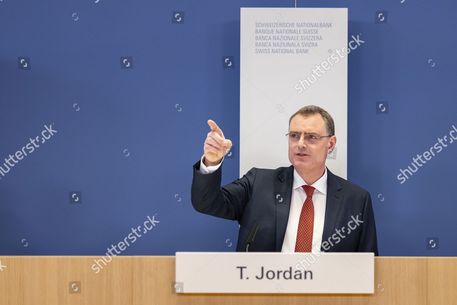Swiss National Banks Snb Chairman Governing Editorial Stock Photo ...