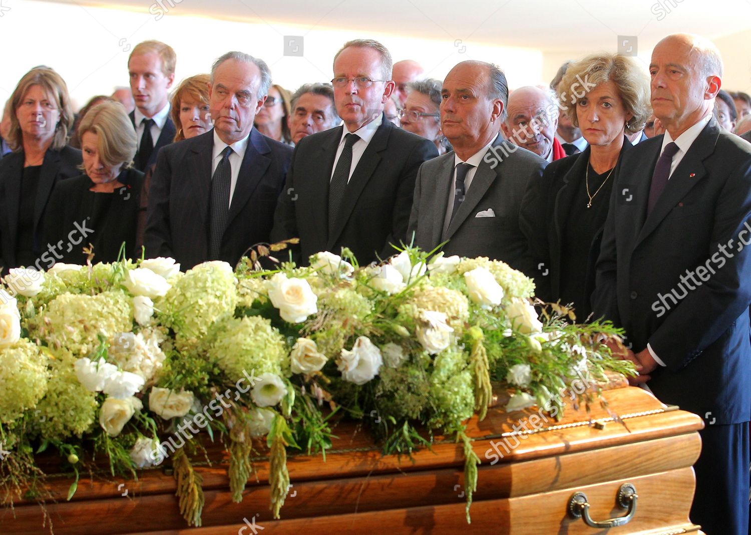 Funeral Service Baroness Philippine De Rothschild Editorial Stock Photo ...