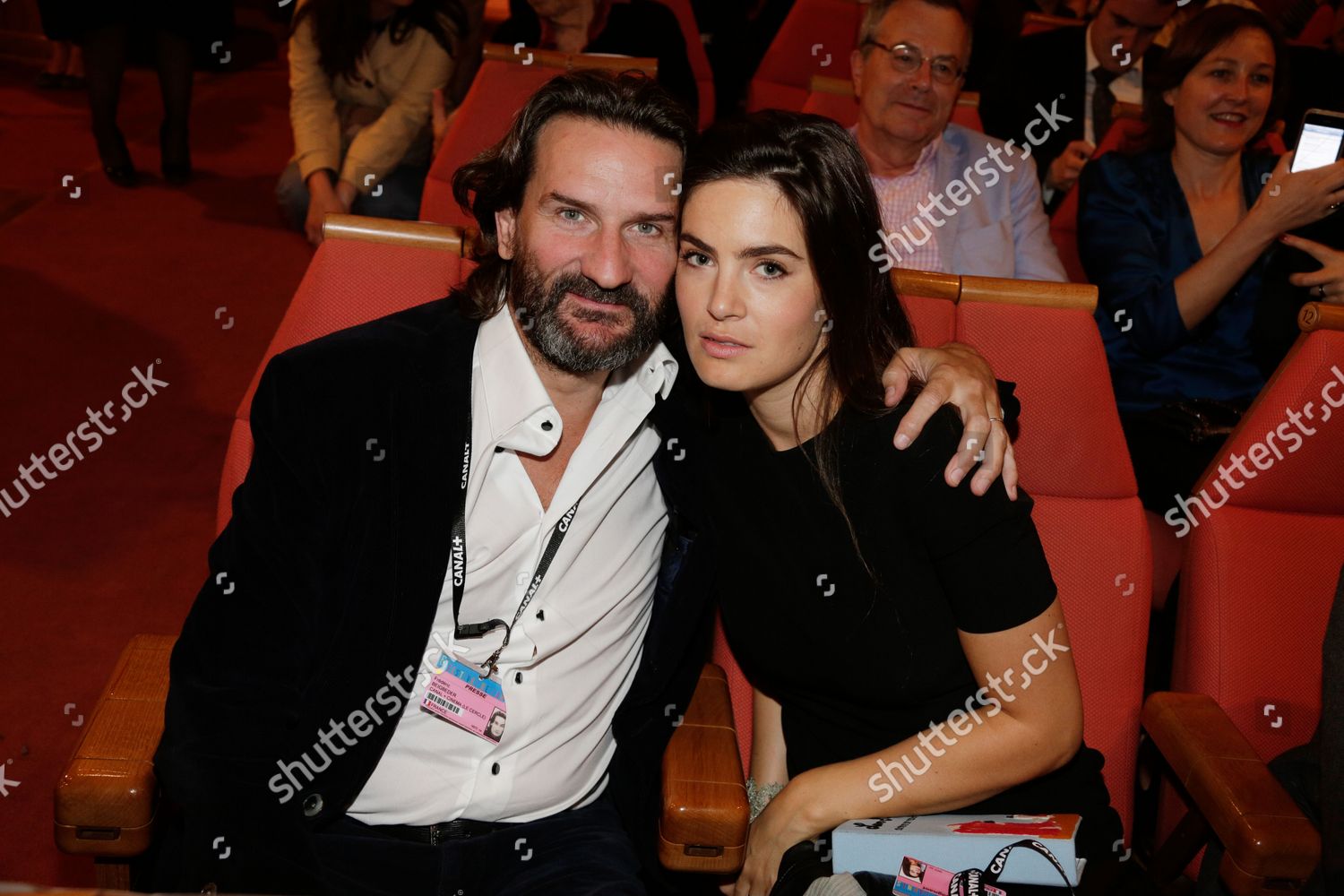 Frederic Beigbeder His Wife Lara Micheli Editorial Stock Photo - Stock Image | Shutterstock