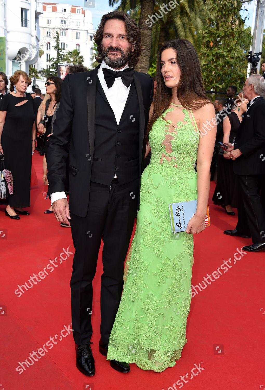Frederic Beigbeder His Wife Lara Arriving Editorial Stock Photo - Stock Image | Shutterstock