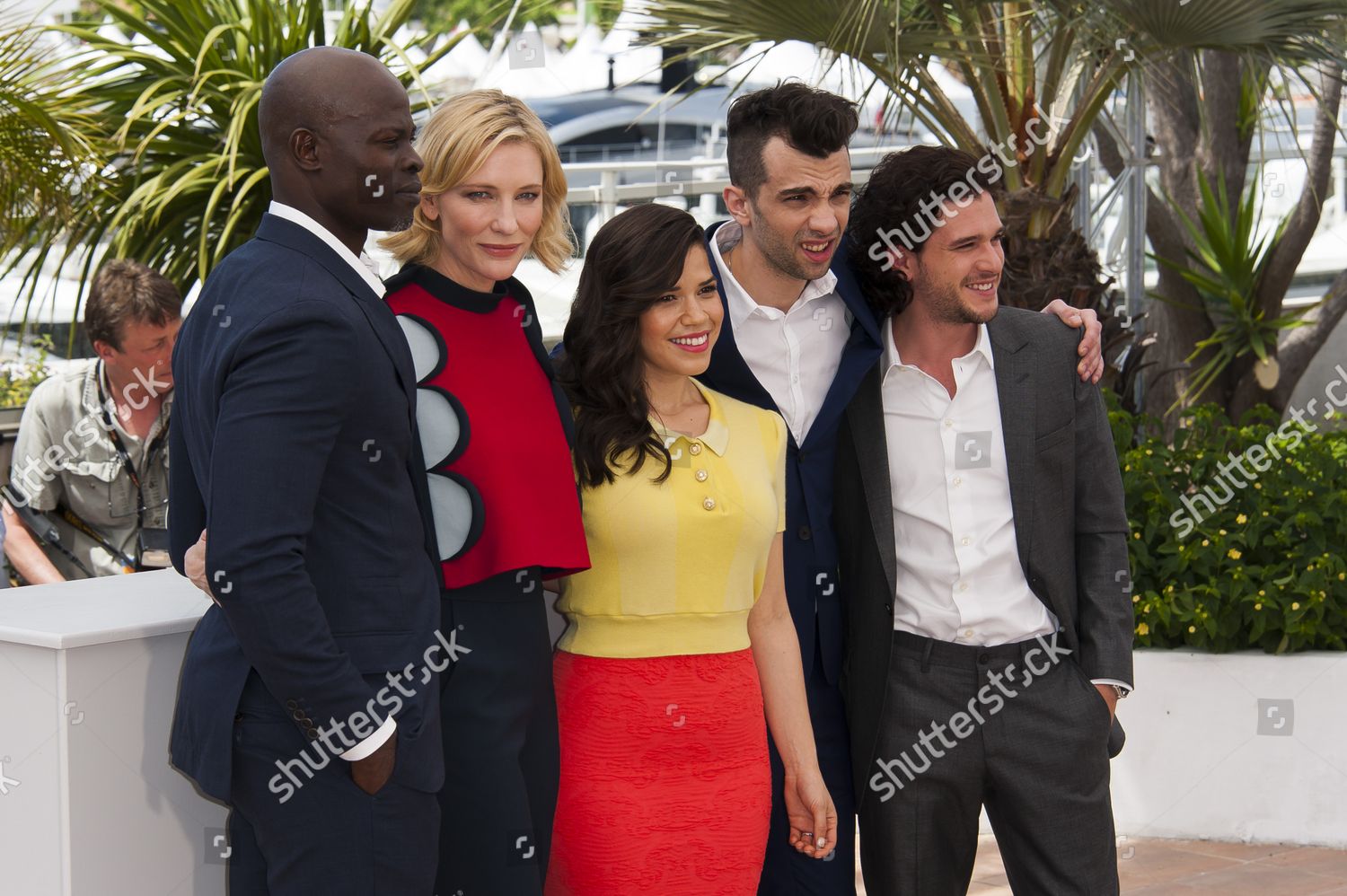 Jeffrey Katzenberg Cate Blanchett America Ferrara Editorial Stock Photo ...