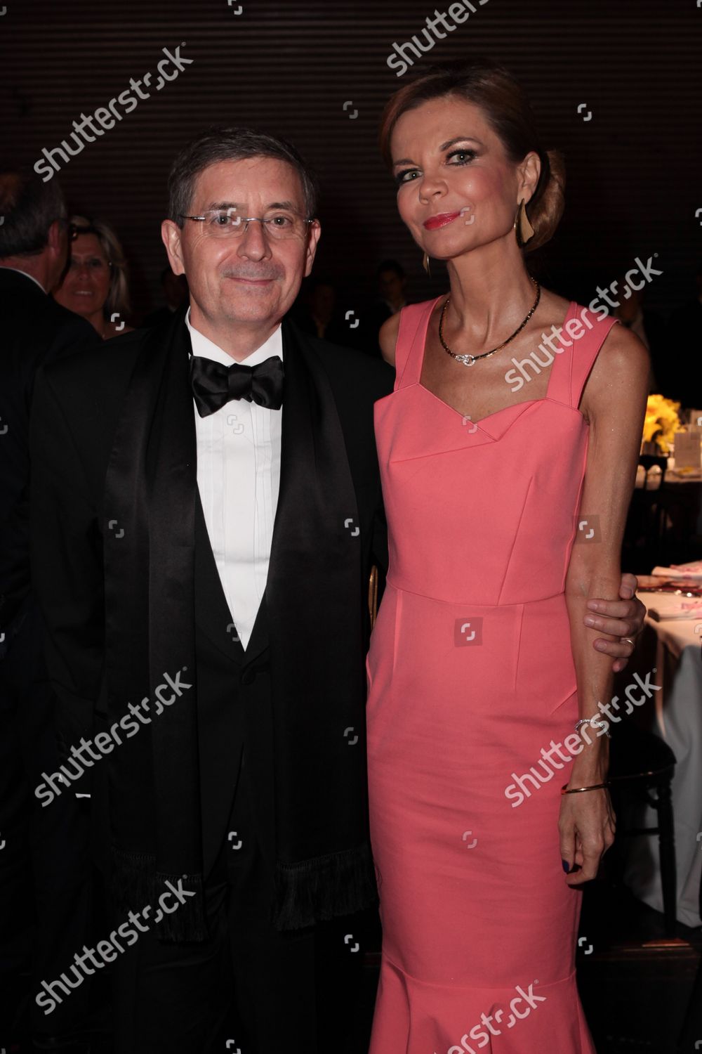 Guests Attending Gala Dinner Honoring Former Editorial Stock Photo ...