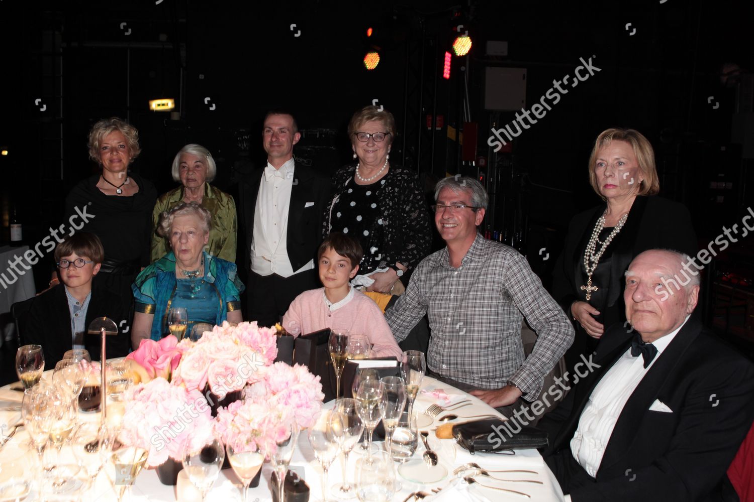 Guests Attending Gala Dinner Honoring Former Editorial Stock Photo ...