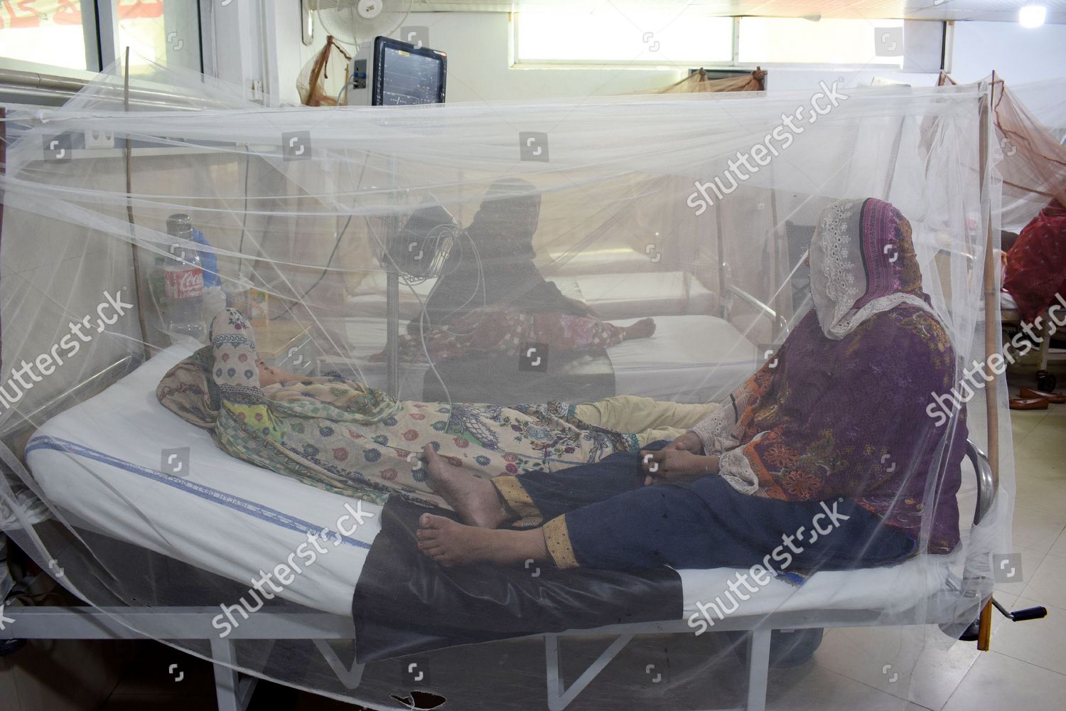 Patients Infected Dengue Fever Treated Inside Editorial Stock Photo ...