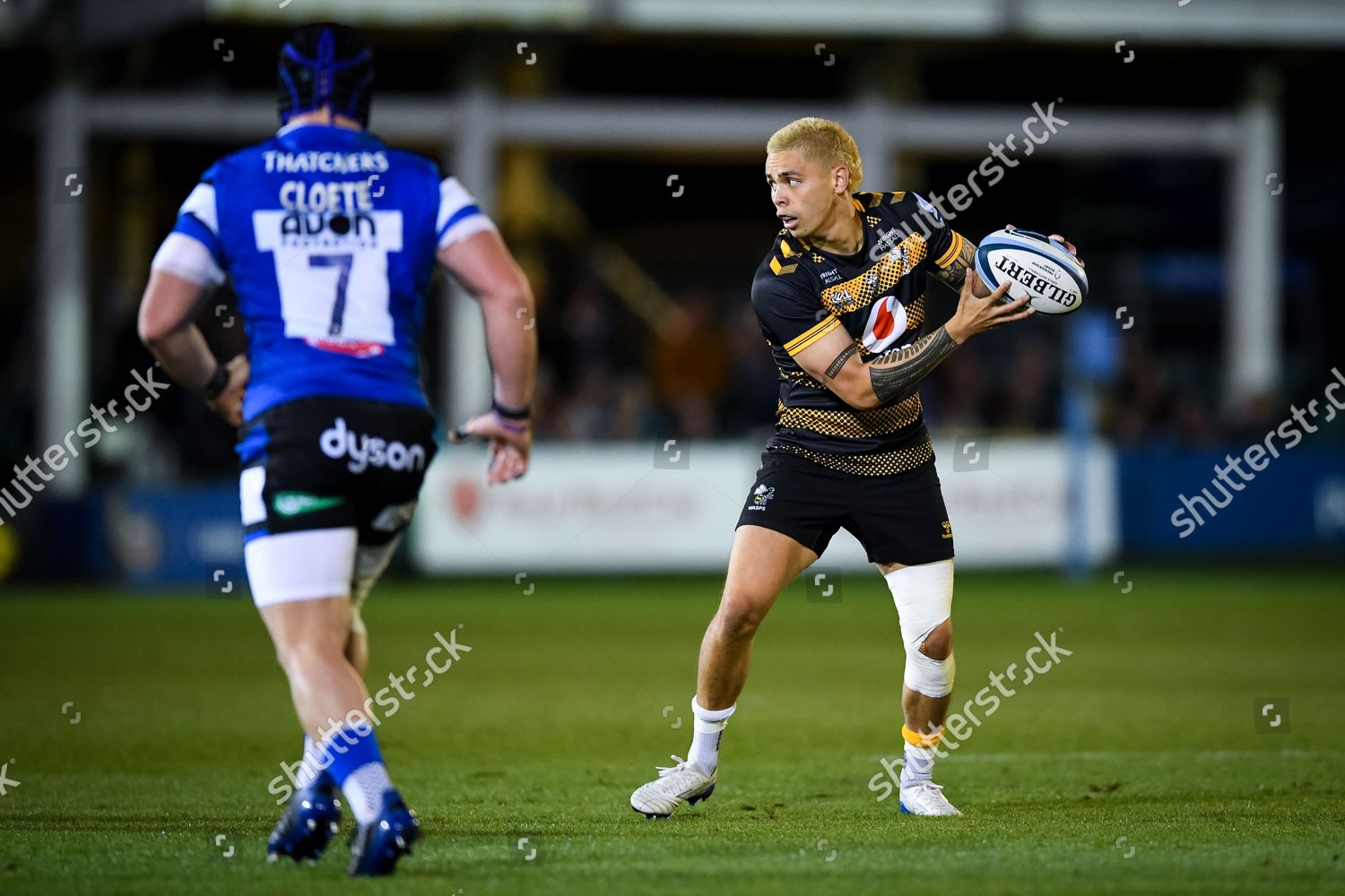 Jacob Umaga Wasps Carries Editorial Stock Photo - Stock Image ...