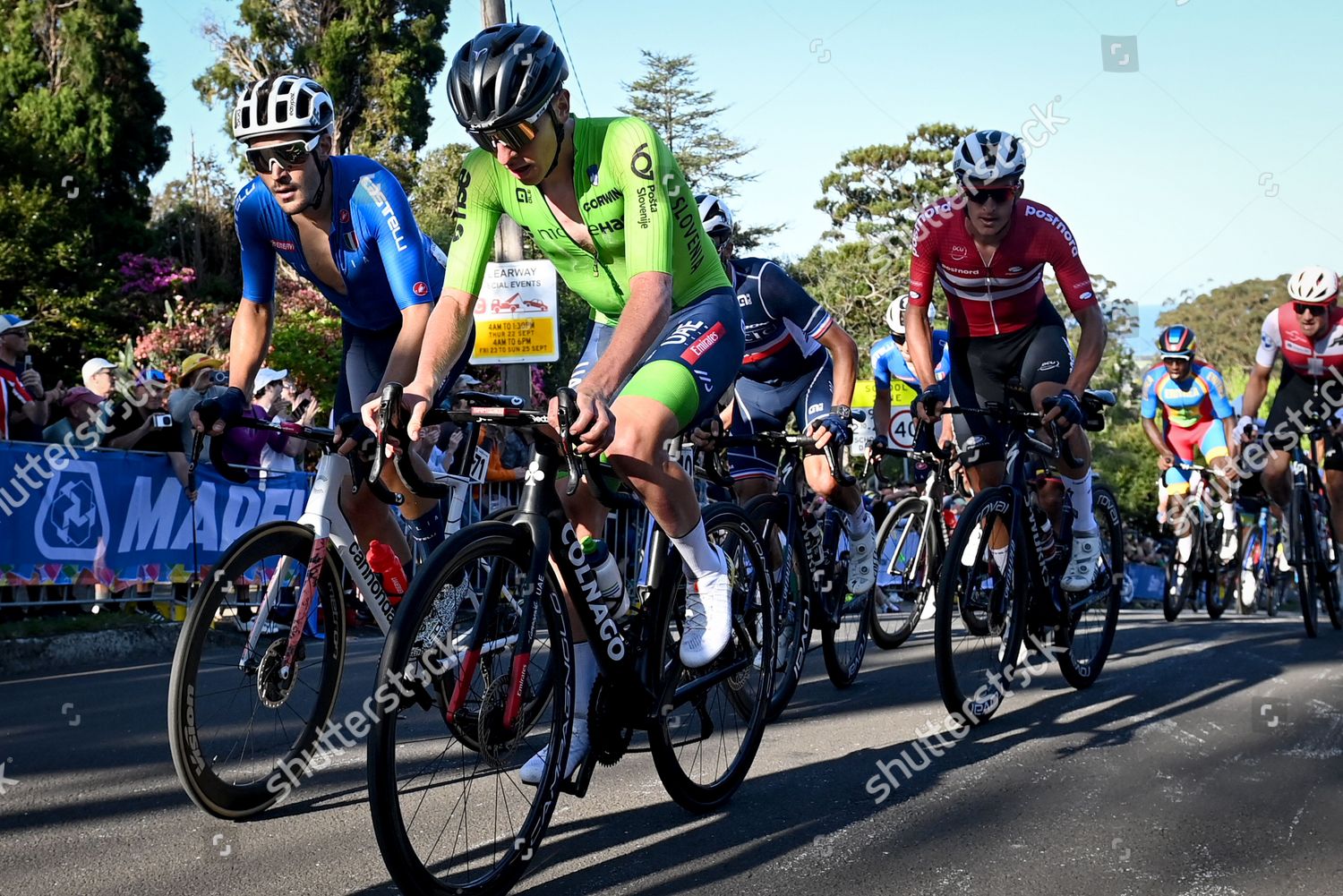 Slovenian Tadej Pogacar Pictured Action During Editorial Stock Photo ...