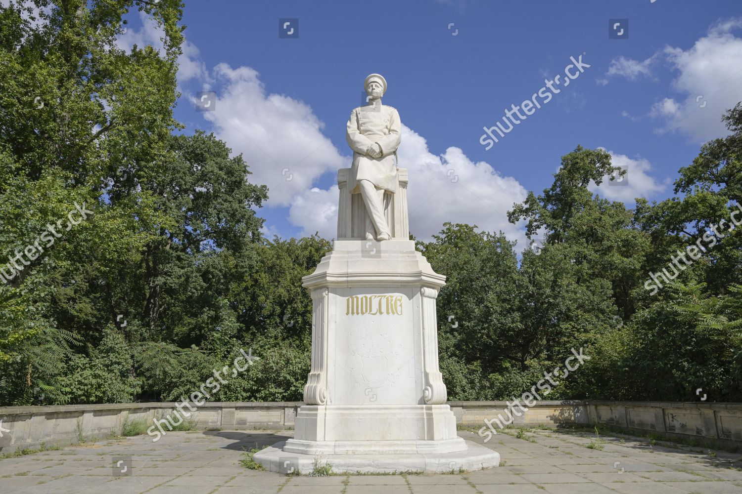 Monument Helmuth Karl Bernhard Von Moltke Editorial Stock Photo - Stock ...