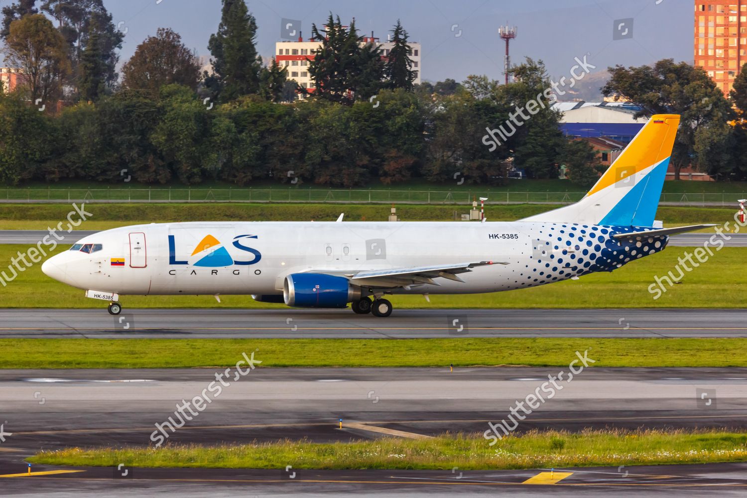Boeing 737400 Sf Aircraft Las Cargo Editorial Stock Photo - Stock Image ...