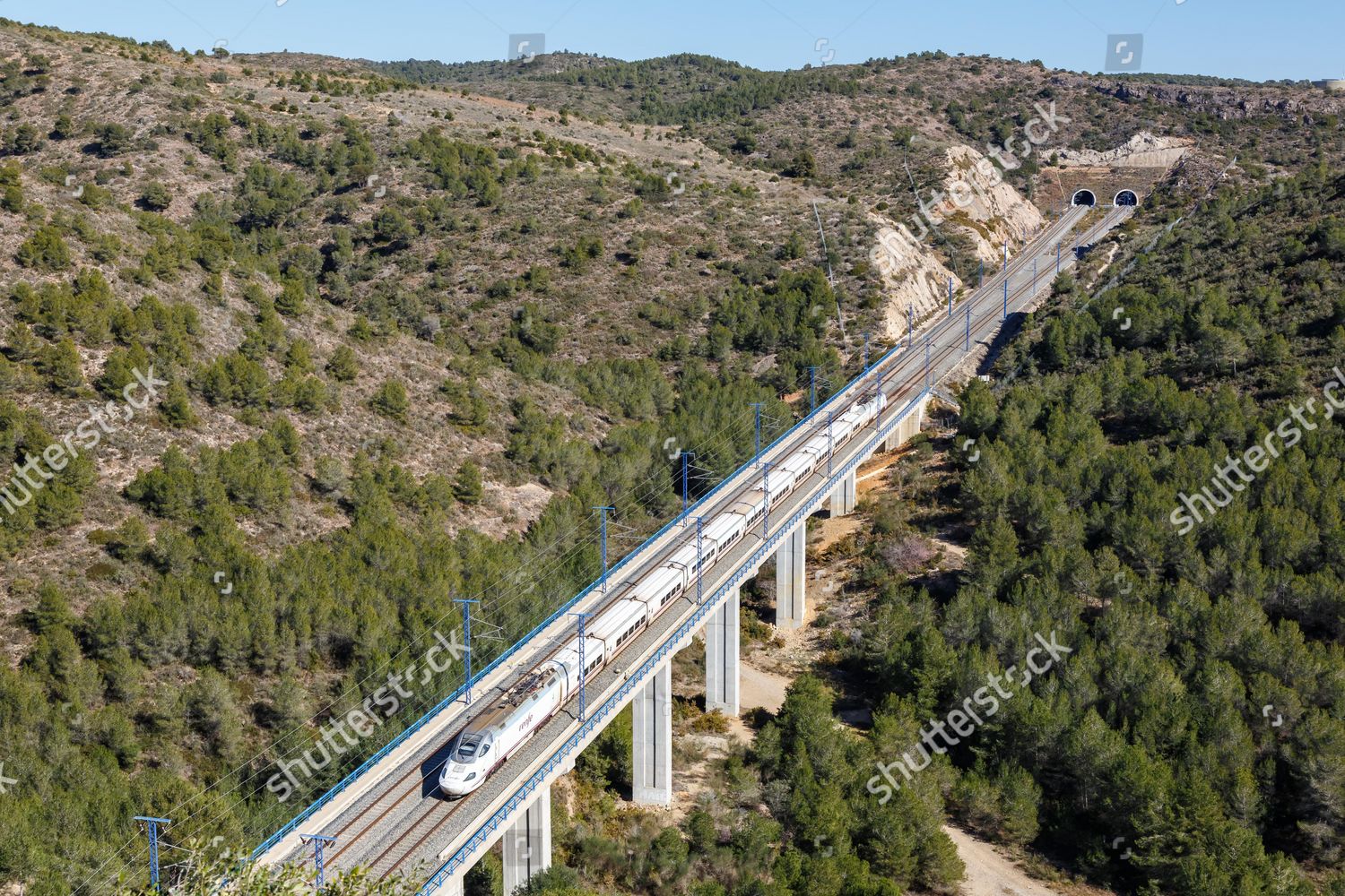 Talgo 250 Highspeed Train Renfe On Editorial Stock Photo - Stock Image ...